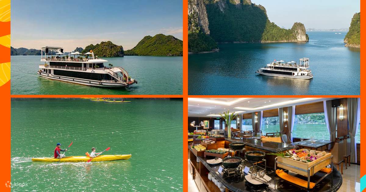 Explorez la baie d'Ha Long lors d'une croisière d'une journée à bord d'Iris Luxury Cruise, Viet ...